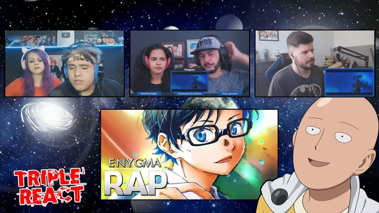 TRIPLE REACT Rap do Arima Kousei (Shigatsu wa Kimi no Uso) | Mentira em ...