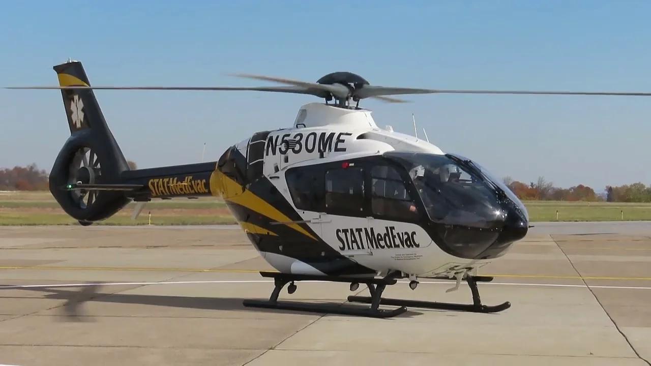 N530ME - STAT MedEvac 2 Taking Off