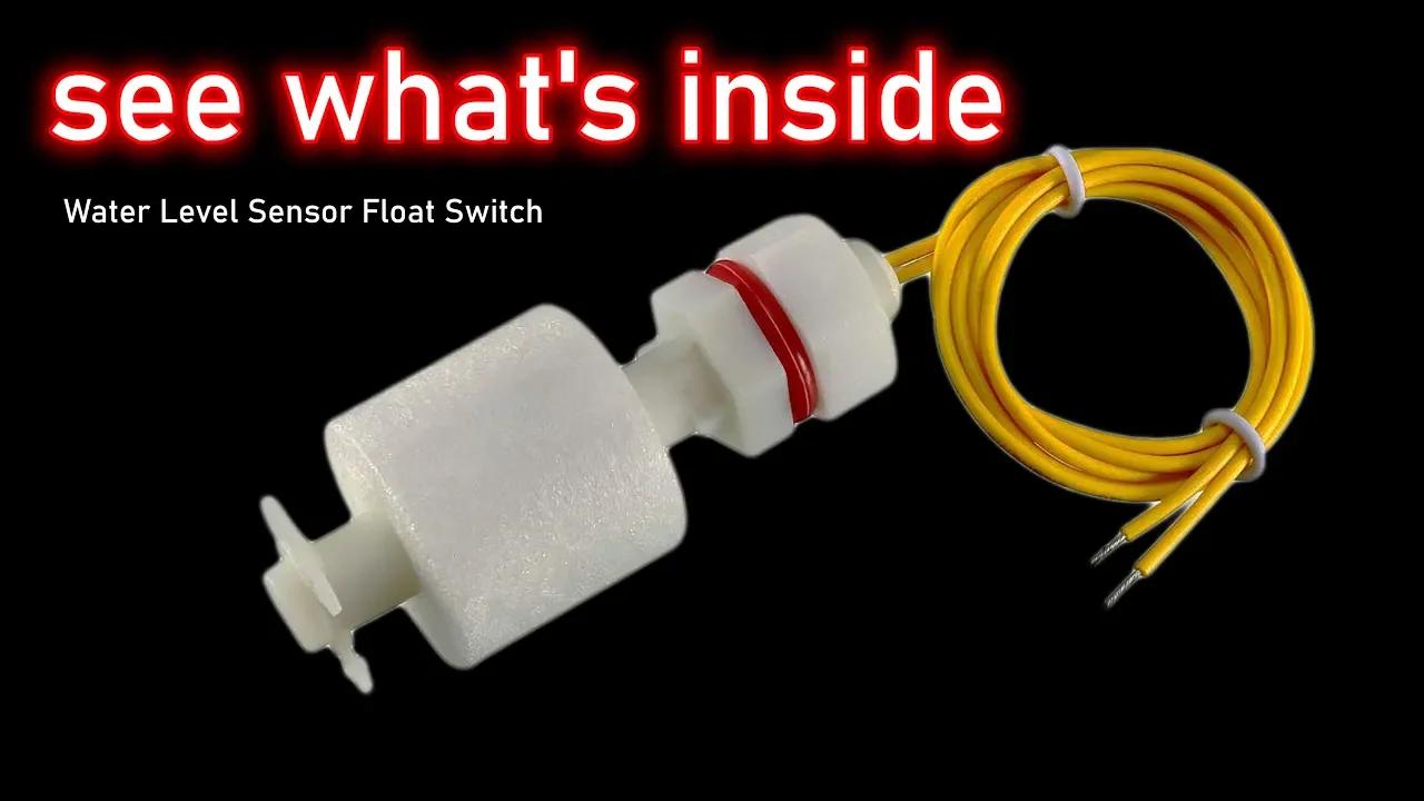 Inside Water Level Sensor Floating Switch || Water Level Liquid Sensor ...