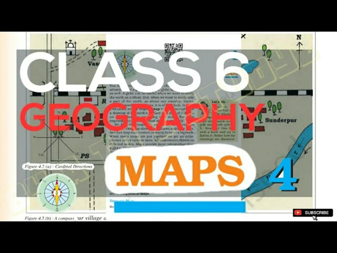 Class 6 Geography Chapter 4 MAPS | Question answer |‎‎‎@ATOZSTUDYZ