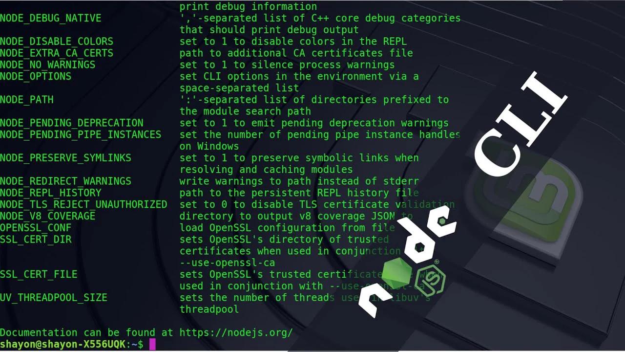 Nodejs Command Line Interface Commanderjs The Complete Solution For Nodejs Cli