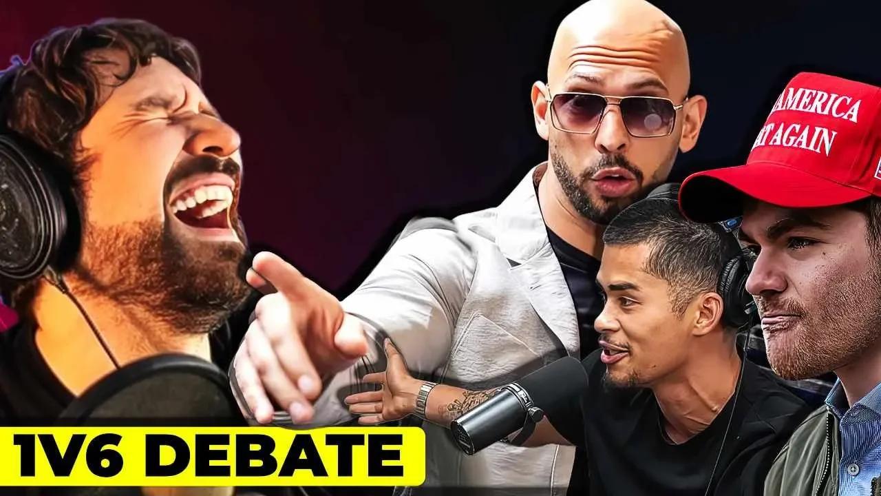 Heated Debate vs Andrew Tate, Nick And Sneako!