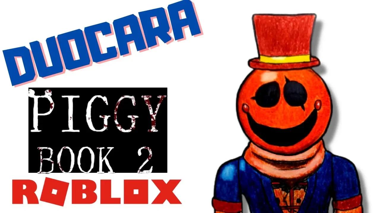 Como DIBUJAR a DUOCARA de PIGGY ROBLOX (Halloween) How to DRAW DUOCARA ...