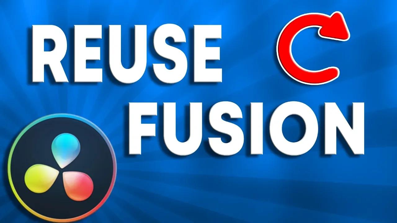 How To Save & Reuse Your Effects In Davinci Resolve Fusion ! Davinci Resolve 17 Beginners Tutorial