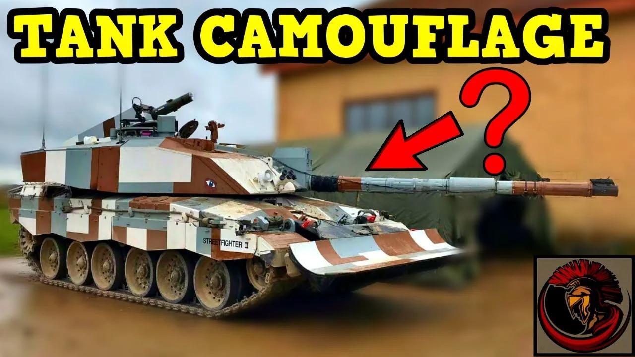 What is this strange Tank Camouflage?