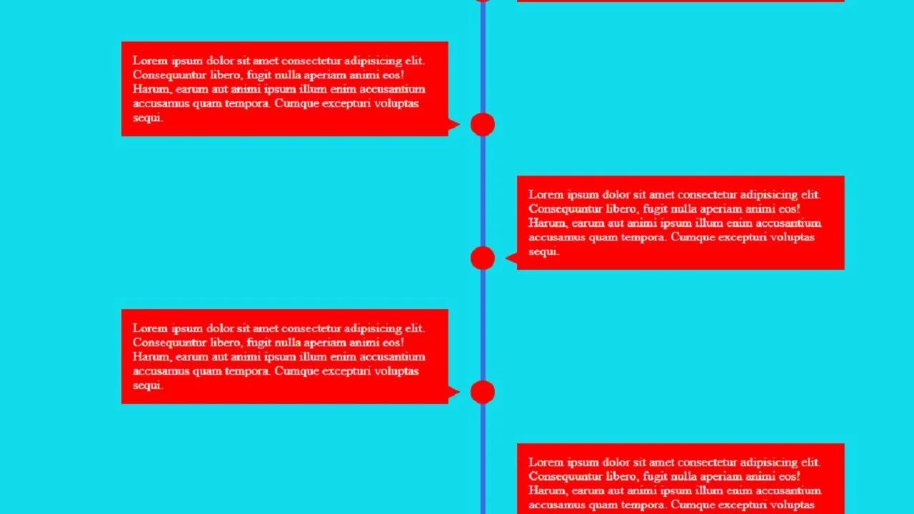 Vertical Timeline With CSS and a Touch of JavaScript