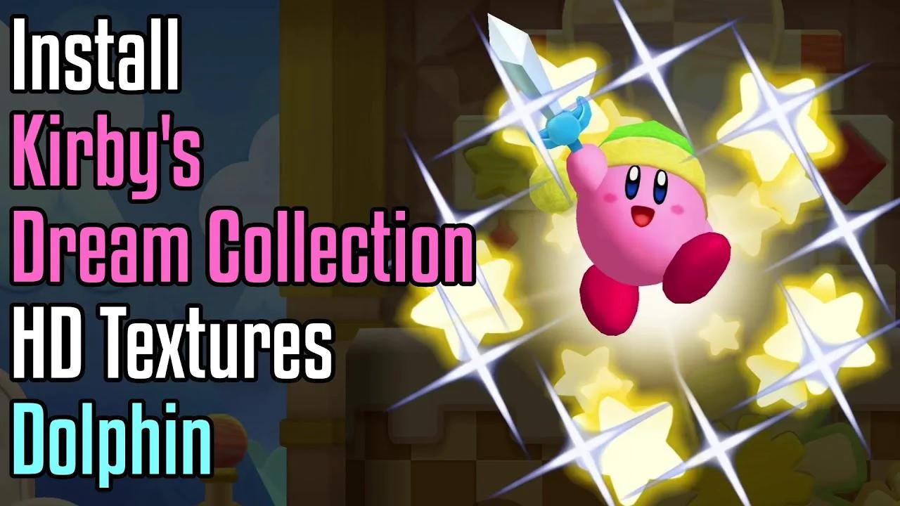 How to Install Kirby's Dream Collection HD Textures in Dolphin Wii Emulator