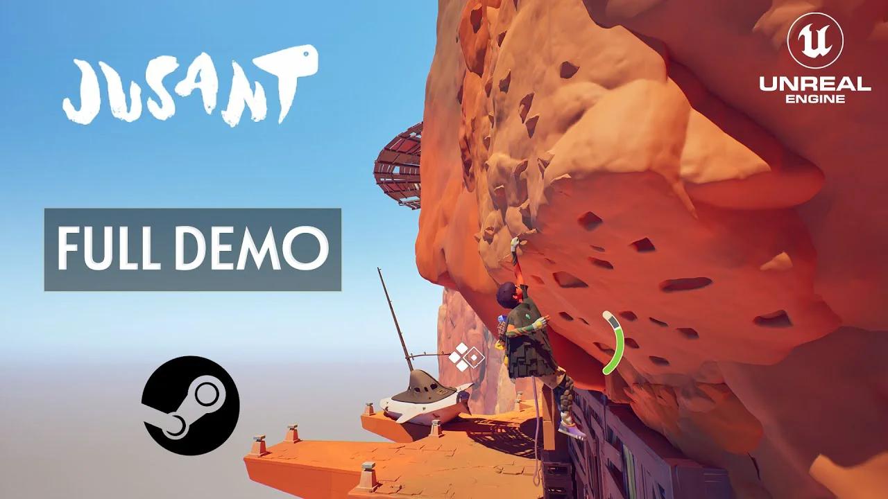 JUSANT - NEW Climbing game / Full DEMO Gameplay / No commentary / STEAM ...