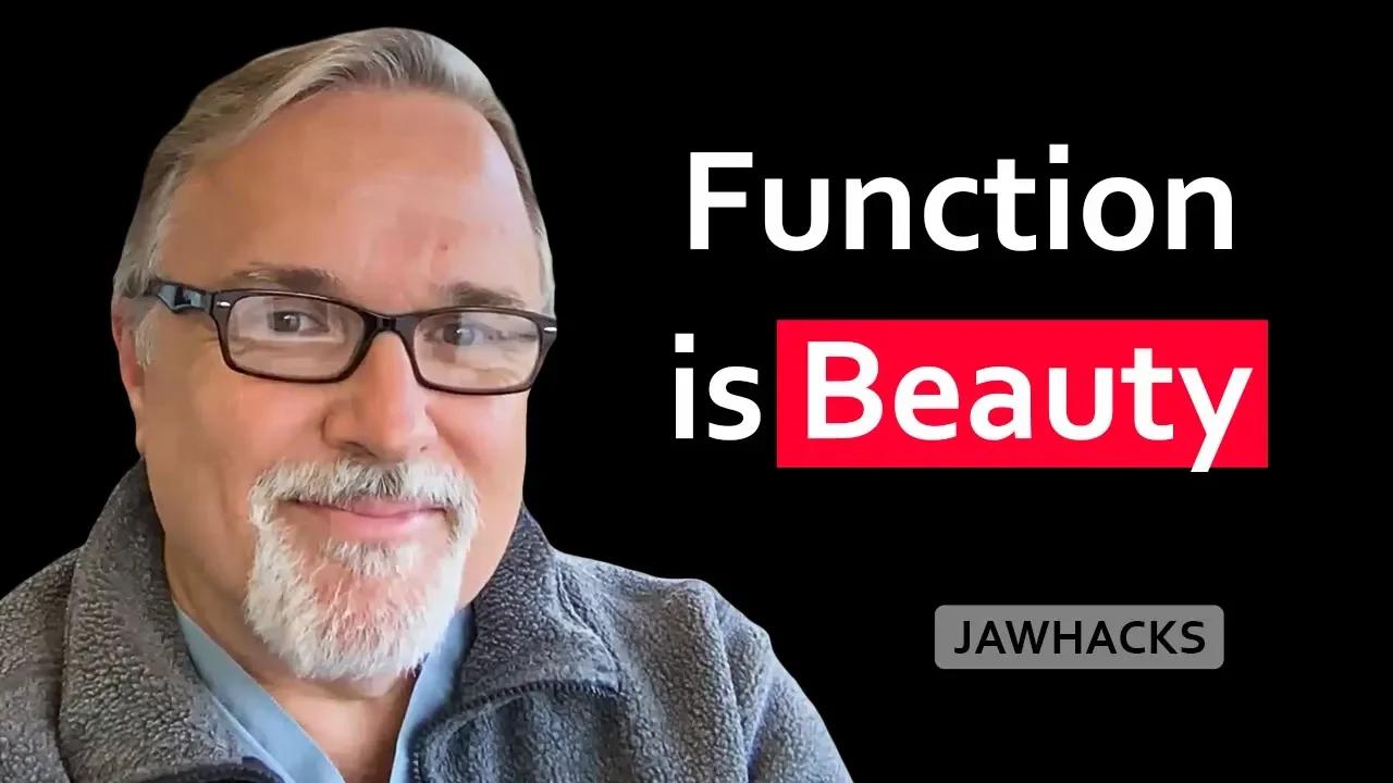 Overengineering for Function and Beauty