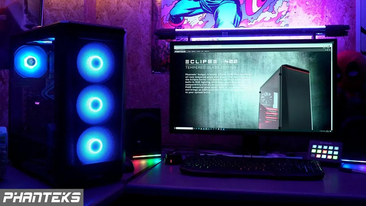 Phanteks P400 Case Review -RGB Build Overview & Case Info