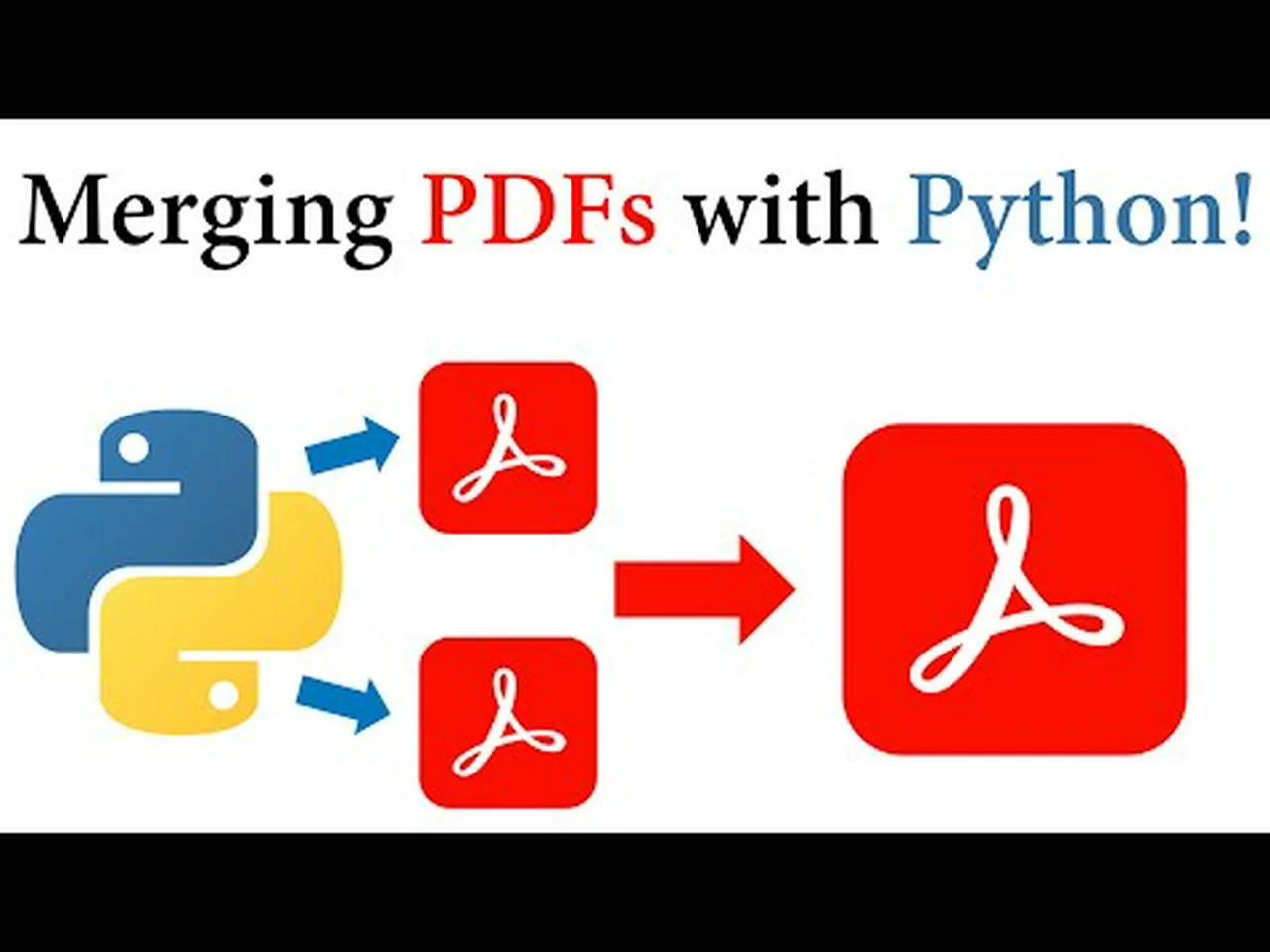 Merging Pdfs With Python