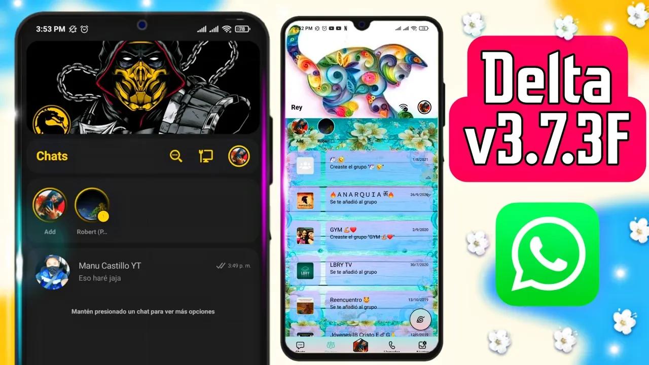 Nueva Versión WhatsApp Delta Español 3.7.3F | ULTIMA VERSIÓN AGOSTO 2021