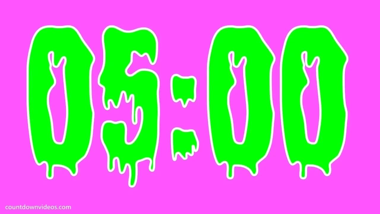Slime Time! 5 Minute Countdown Clock