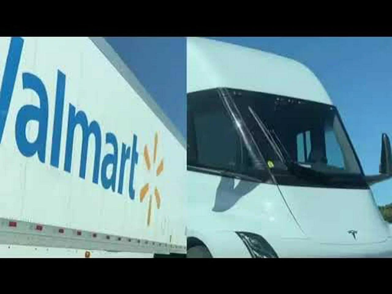 Walmart devient le nouveau bêta testeur des Semi Tesla