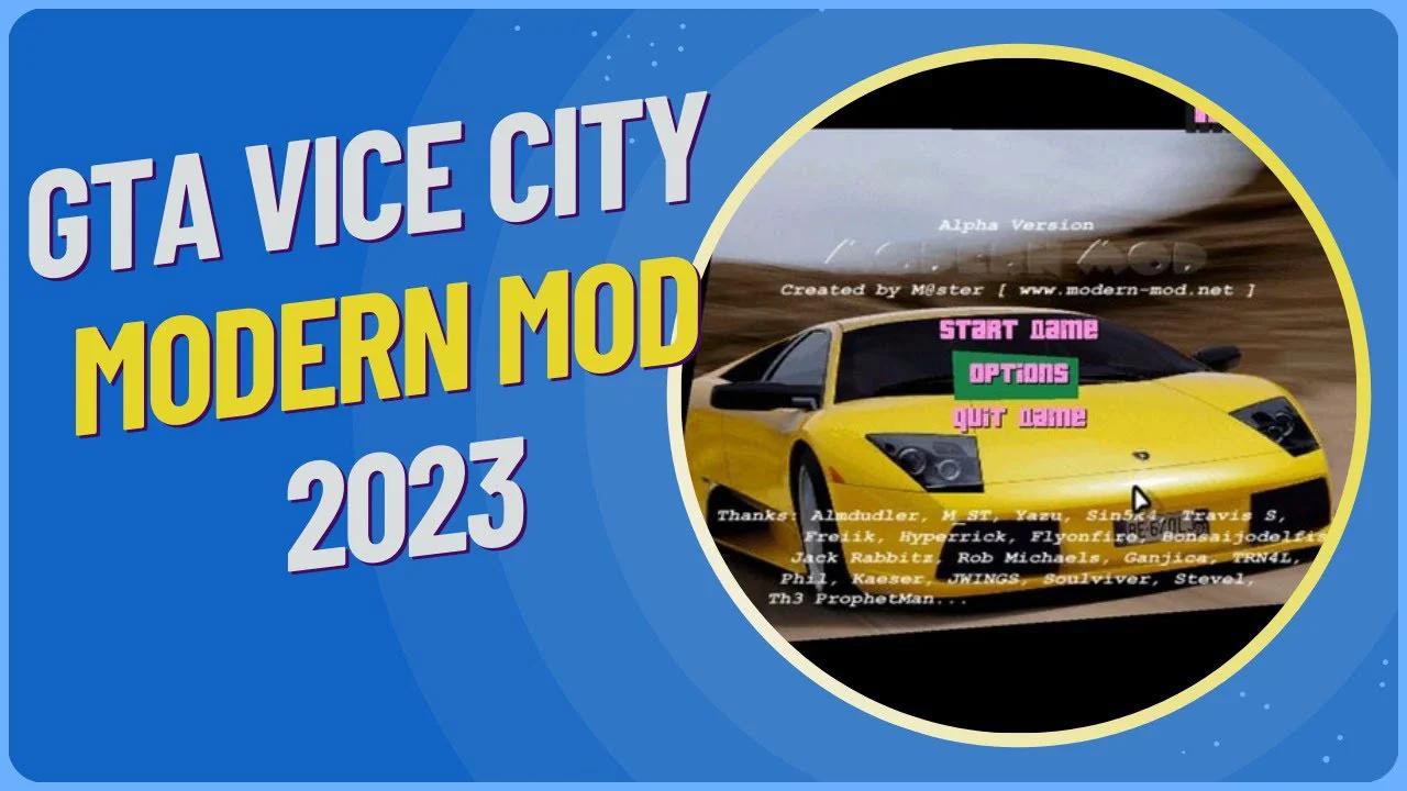 GTA VICE CITY MODERN MOD NASIL İNDİRİLİR? (2023)