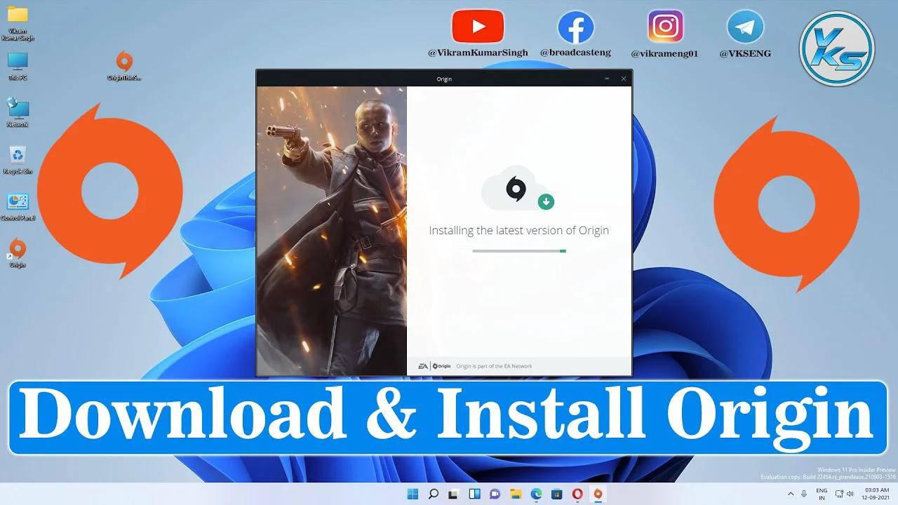 How To Download And Install Origin On Windows 11/10/8/7 | Windows 11 Me ...