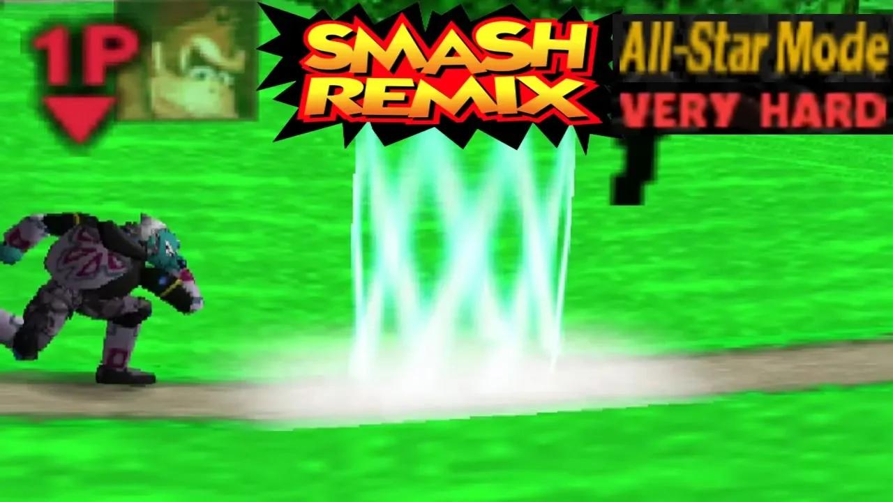 Smash Remix - All-Star Mode Gameplay with Ganondorf (VERY HARD)