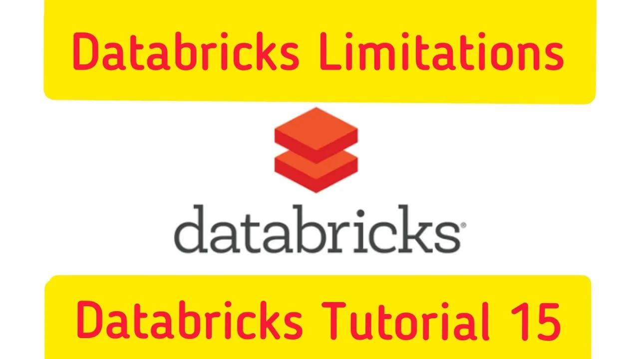 Databricks Tutorial 15: Databricks workspace limits, Databricks ...