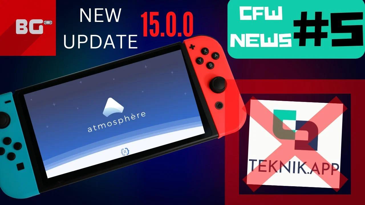 SWITCH CFW NEWS#5 - NEW UPDATE 15.0.0