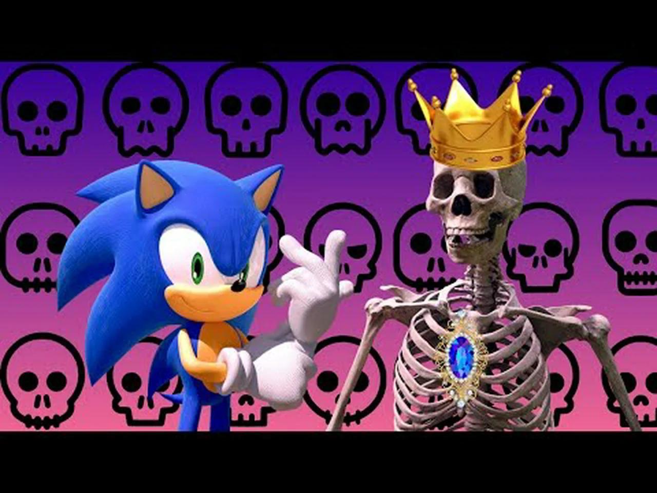 Sonic But With Skeletons