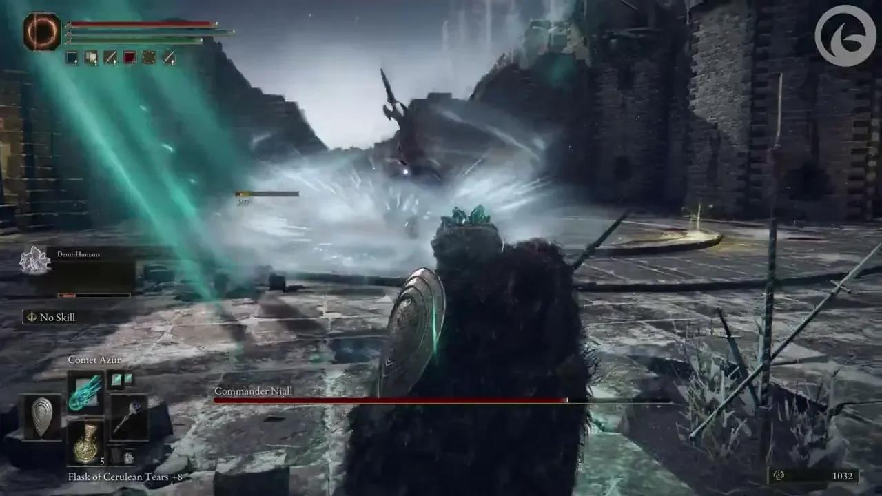 Elden Ring - Commander Niall Boss Fight w/Astrologer - It's HADOKEN TIME!