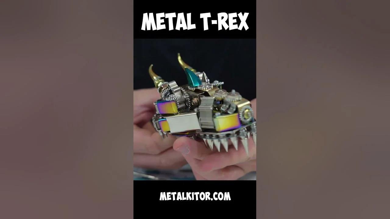 Metal T-Rex Model Kit #shorts