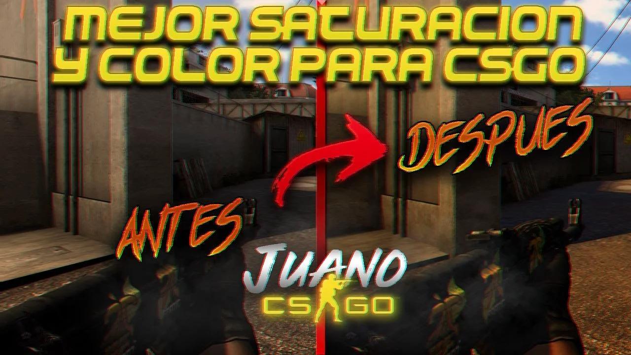 👉 COMO CAMBIAR la SATURACION Y COLOR | CS:GO | 2020 🔅