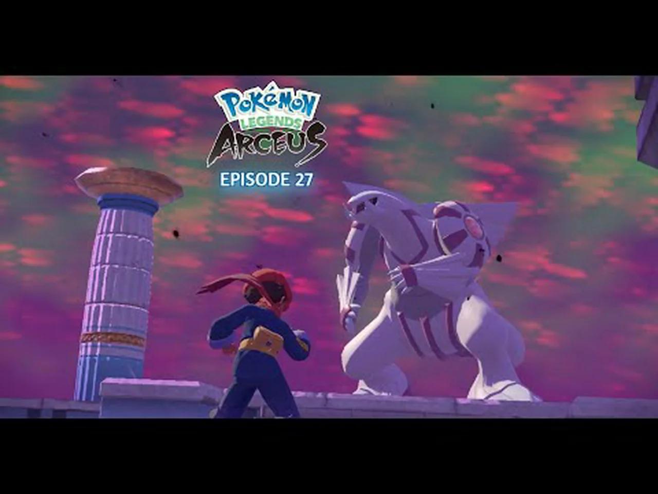 Pokemon Legends: Arceus - Episode 27 || Mount Coronet Legendary Battle ...