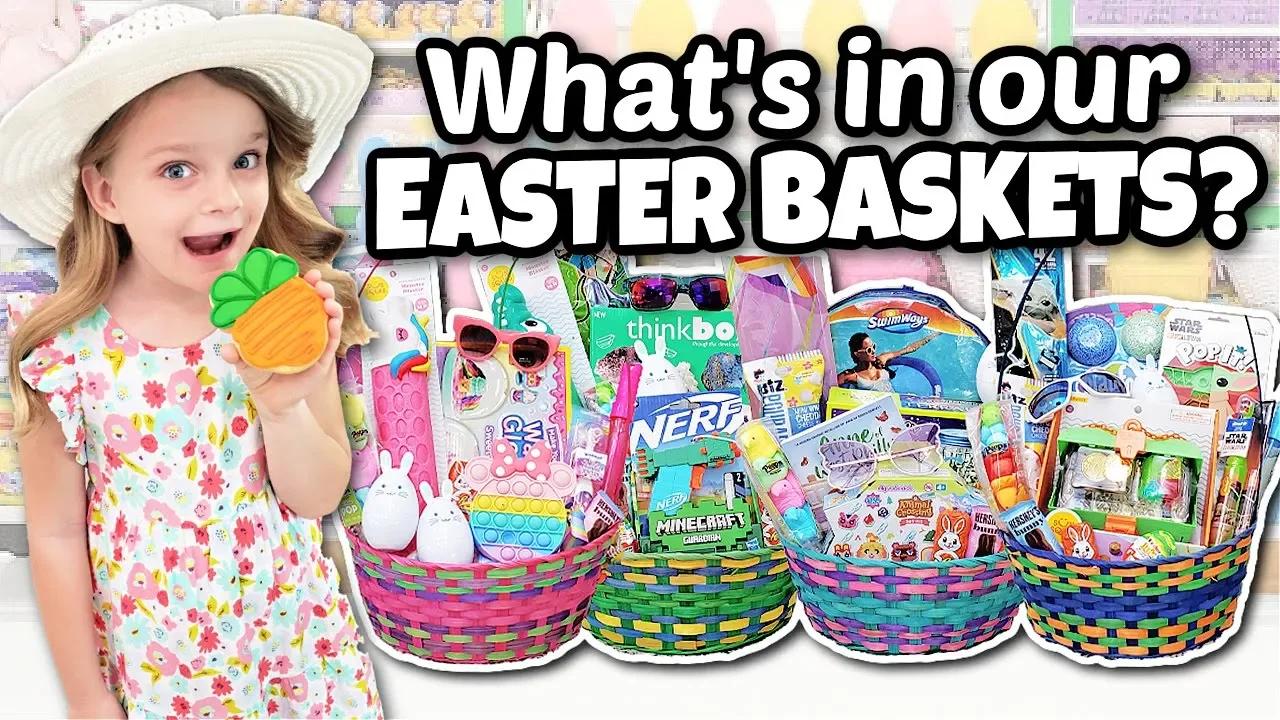 Creating AMAZING Easter Baskets!🐰What's in My KIDS Easter Baskets 2022