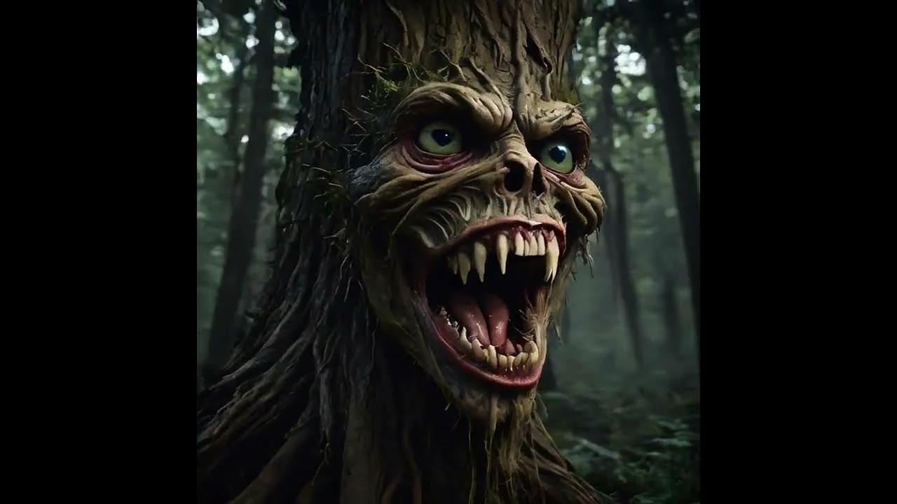 😱🌲 Witness the Nightmare: Biologically Correct Tree Creature Horror