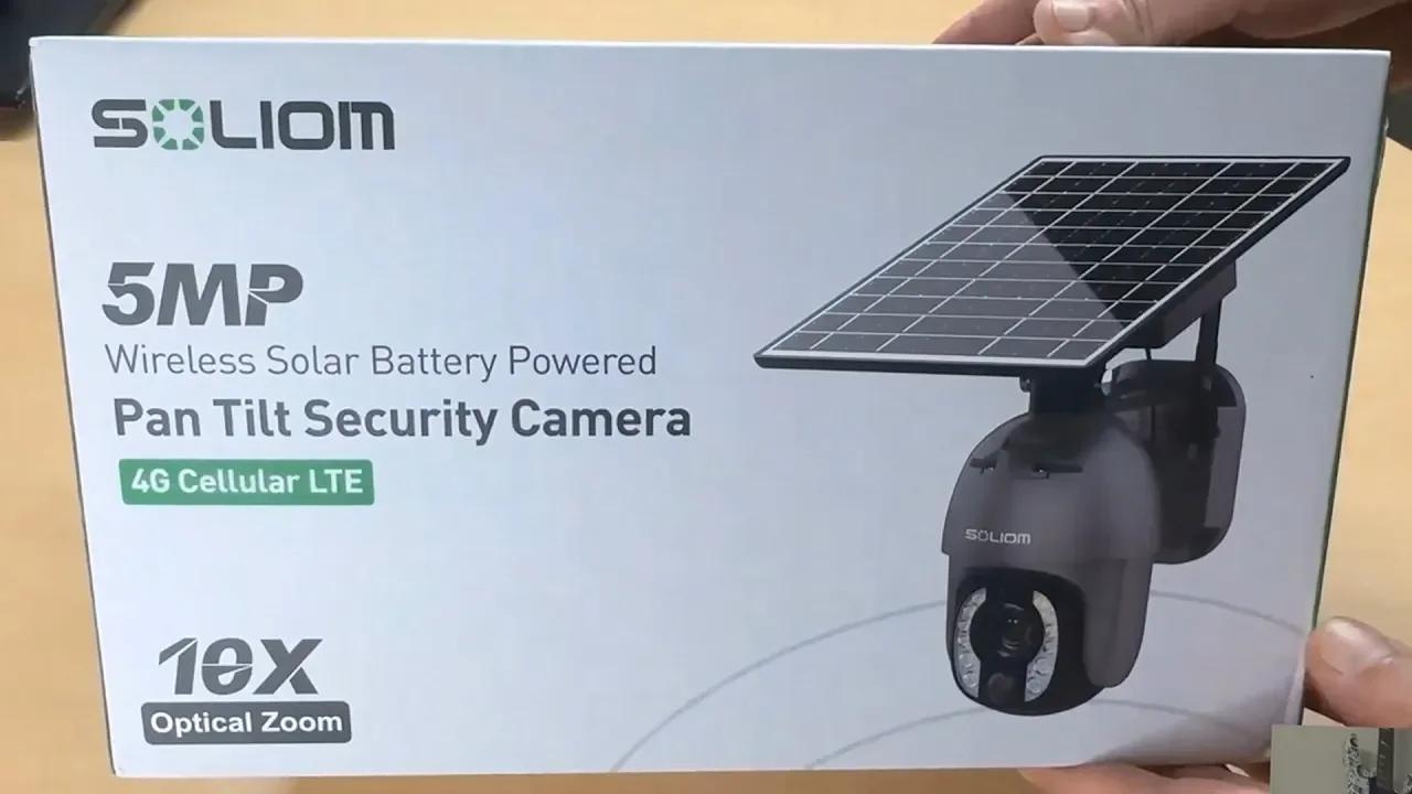 Unboxing/Setting Up the Soliom 5MP 4G LTE Outdoor Security Camera