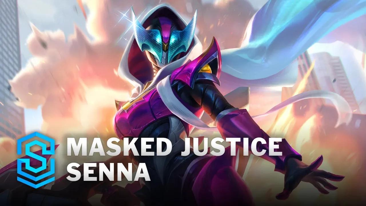 Masked Justice Senna Skin Spotlight - League of Legends