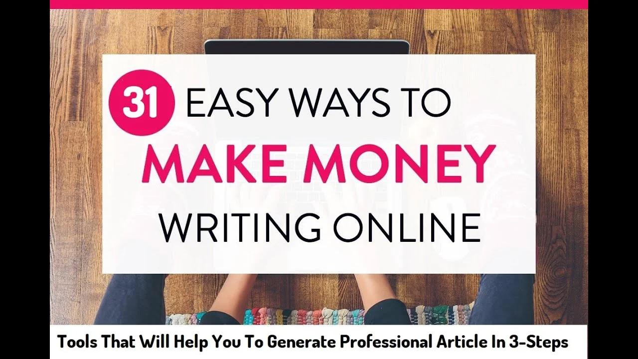 How to write Professional Articles In 3 Steps - How to Make money ...