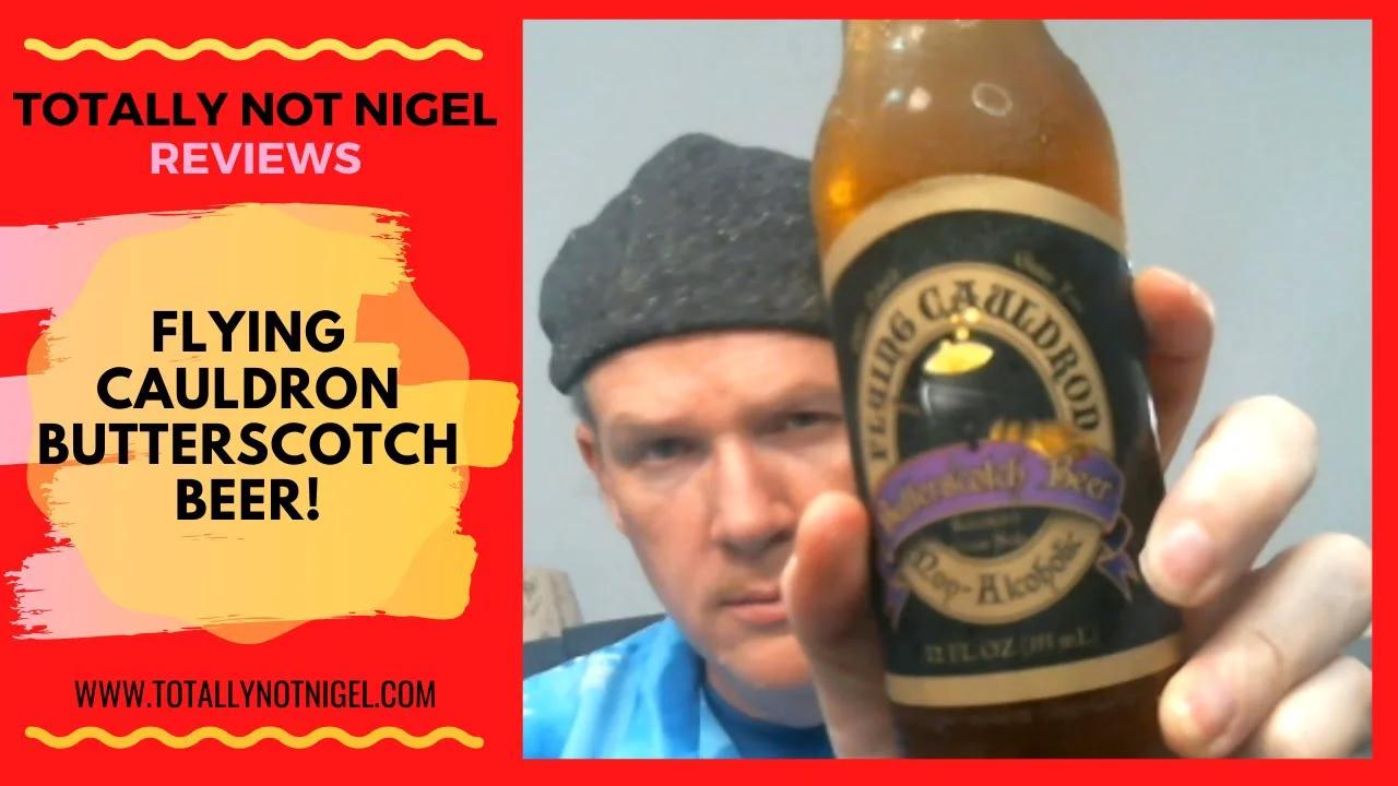 DRINK REVIEW: Flying Cauldron Butterscotch Beer! TNN Food Reviews Ep 768!!