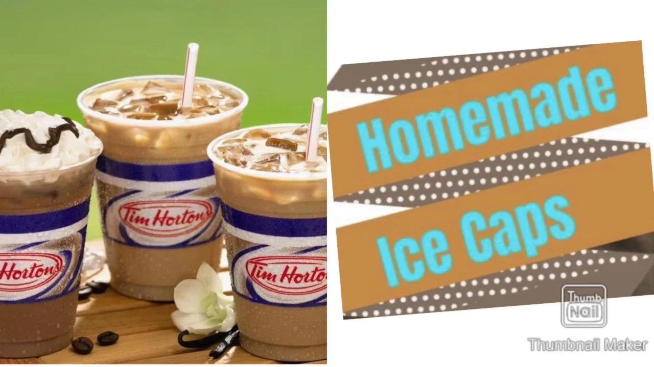 Tim Hortons ice cap at home — save money How I saved 1000