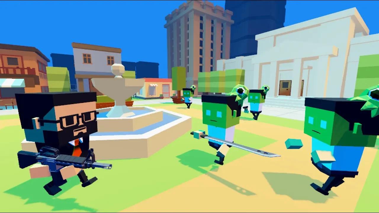 Zombie Zone - 3D Top-Down Shooter made in Godot