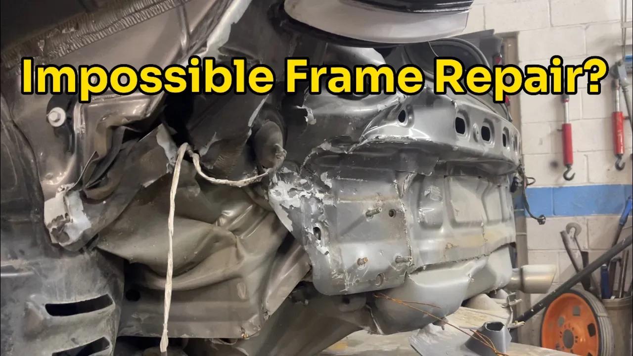 Fixing A Smashed Dodge Charger: Before And After Transformation!