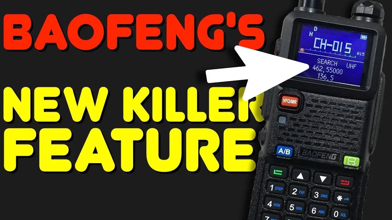 Baofeng's One Touch Frequency Search Option Explained: The Secret ...