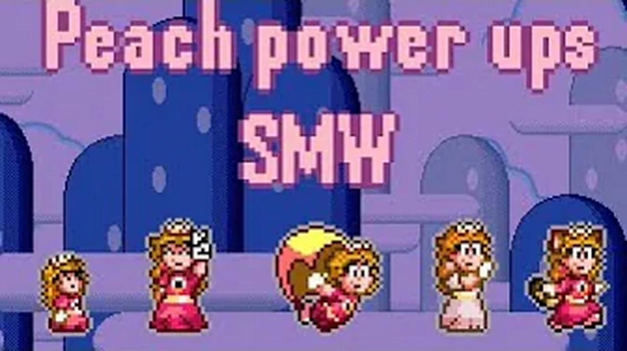 Princess Peach now Hero - SMW Rom Hack