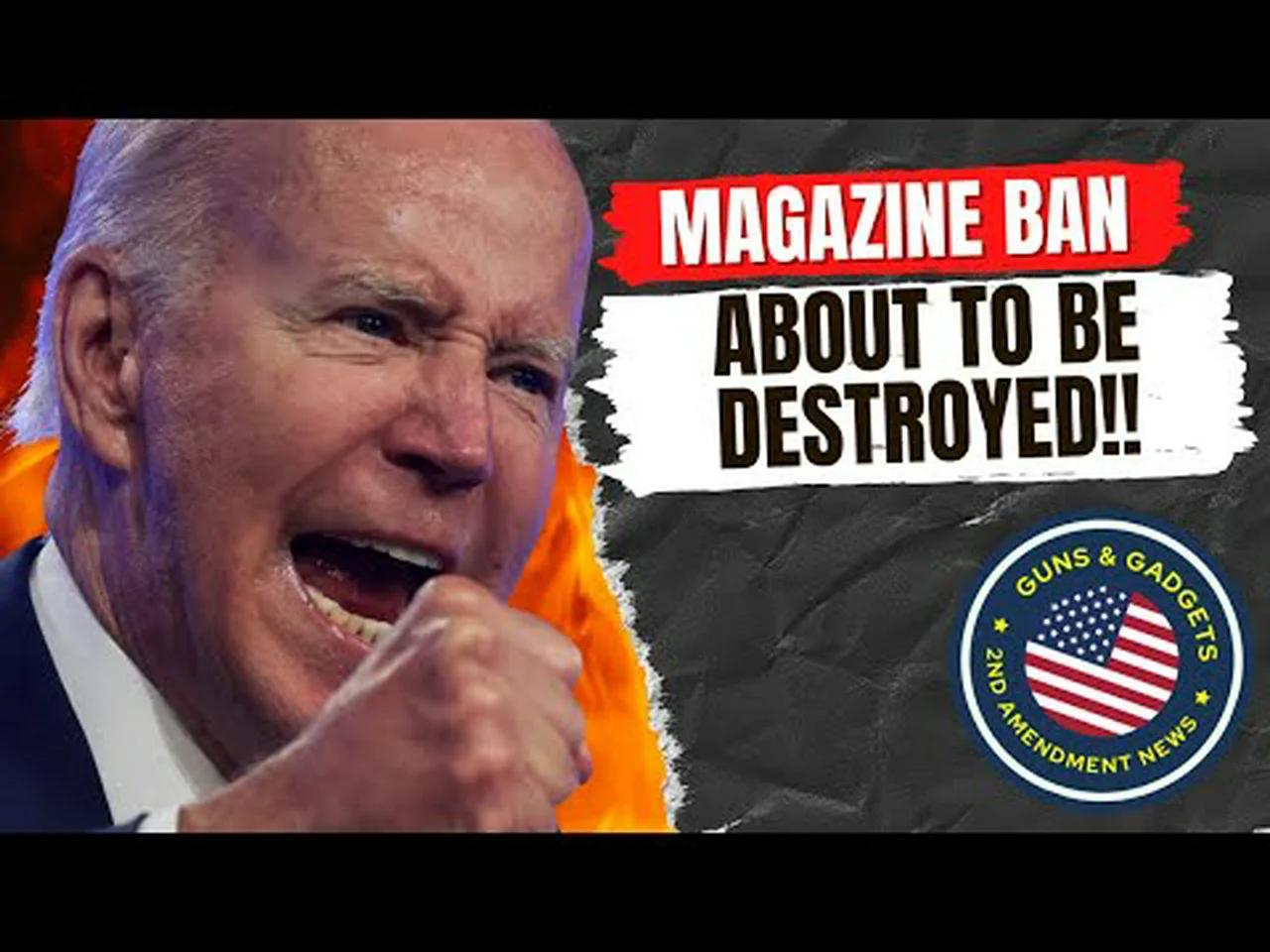 HUGE NEWS! Magazine Ban About To Be DESTROYED!!