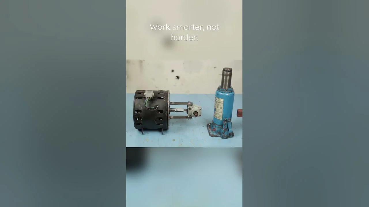 Don’t throw away old washing machine motor!