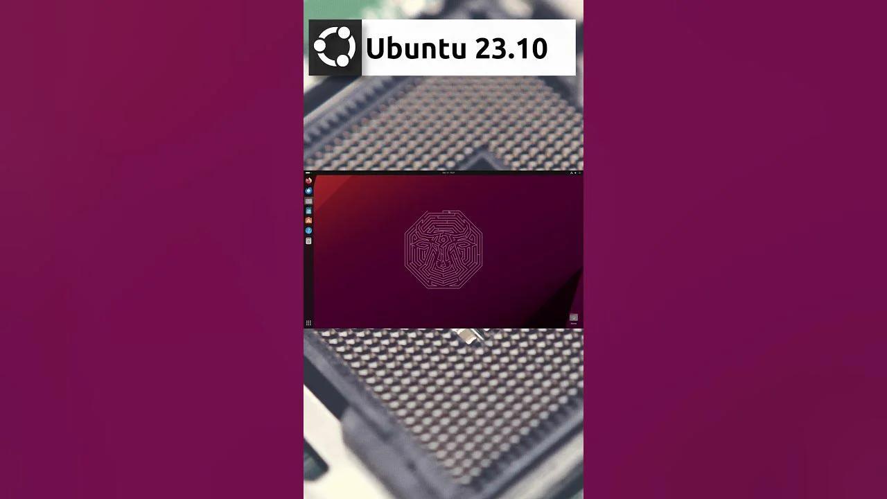 Ubuntu 23.10 Quick Overview #shorts