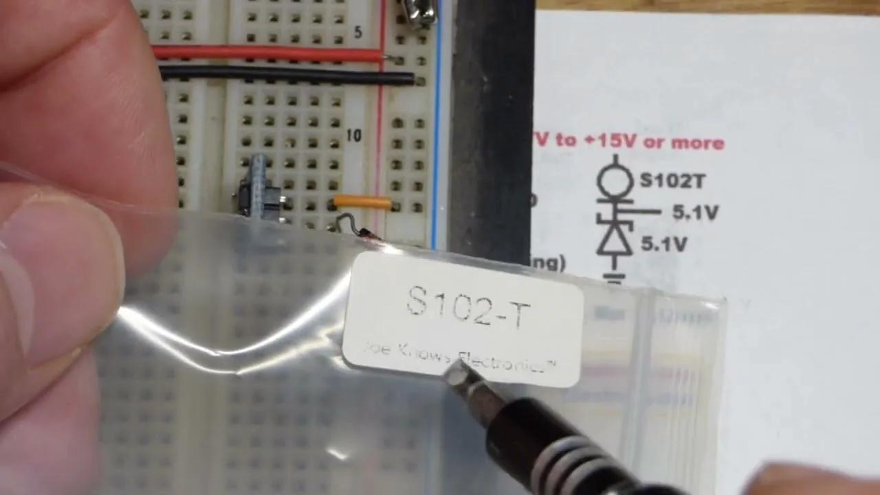 S102 current regulating diode component intro by electronzap