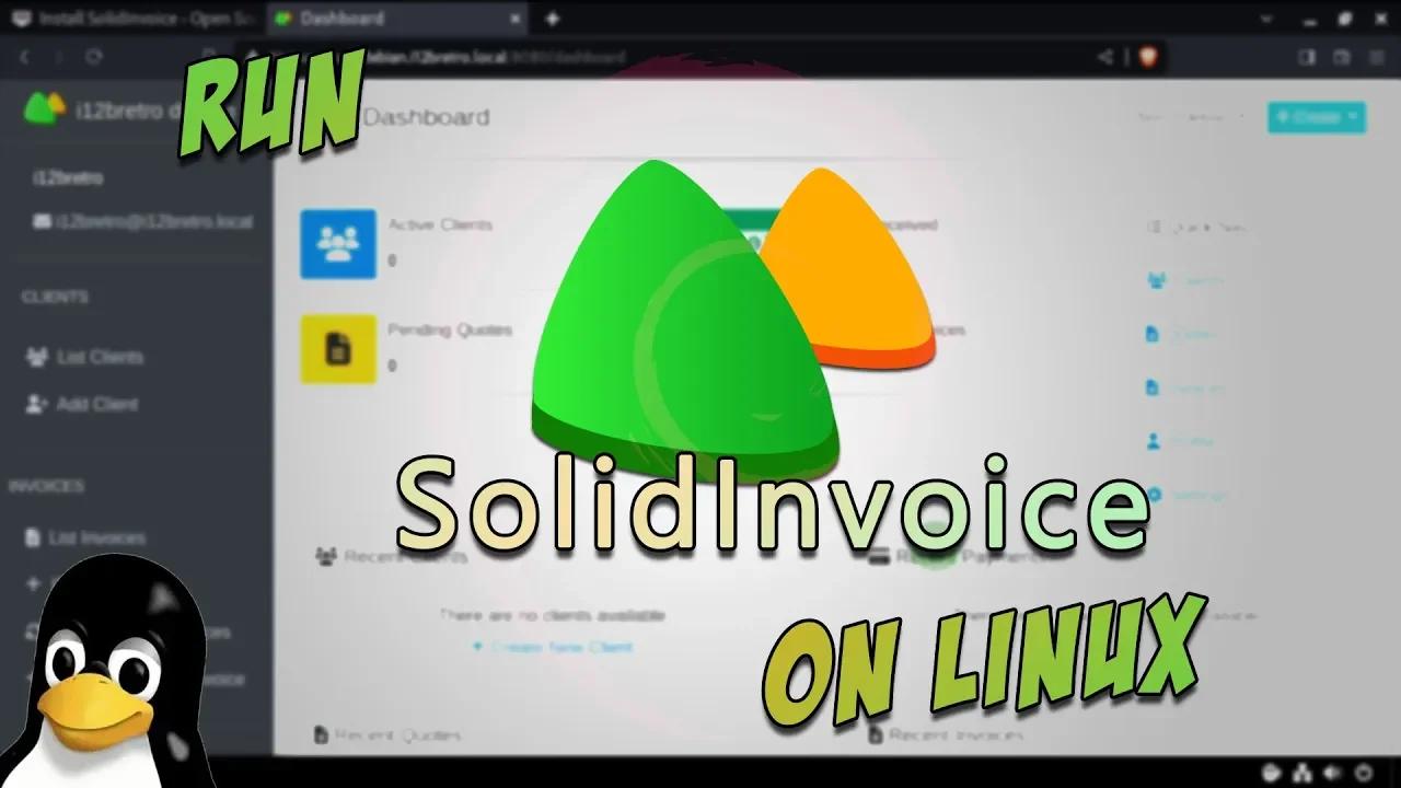 Install Solidinvoice Open Source Invoicing Software On Linux
