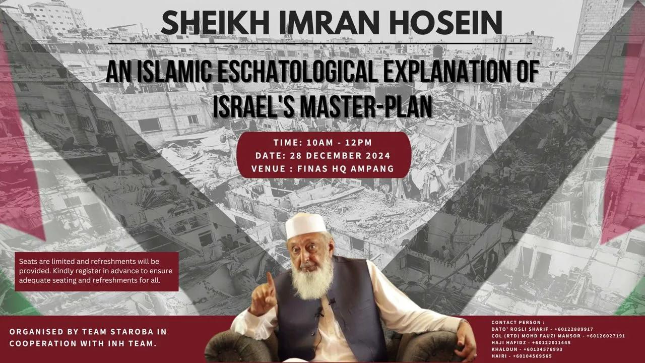 An Islamic Eschatological Explanation Of Israel's Master Plan - Finas ...
