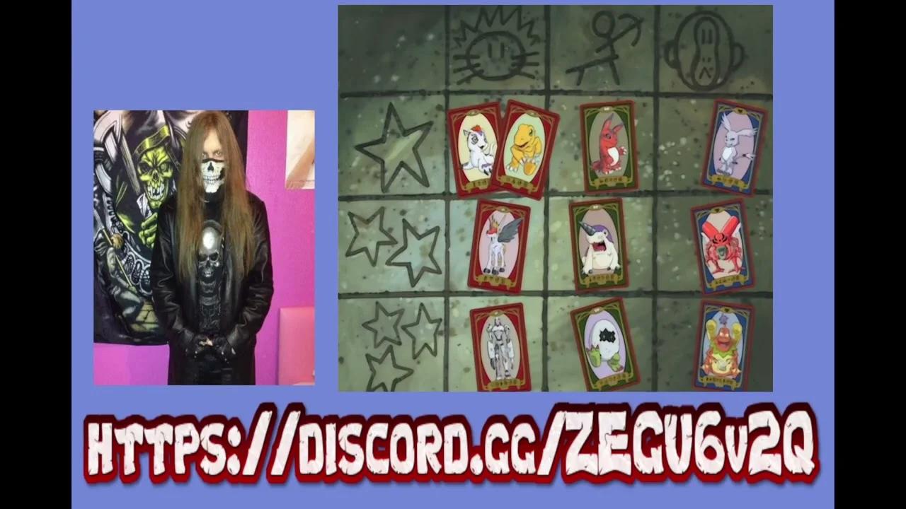 Digimon Super Rumble Myotismon Card Puzzle!