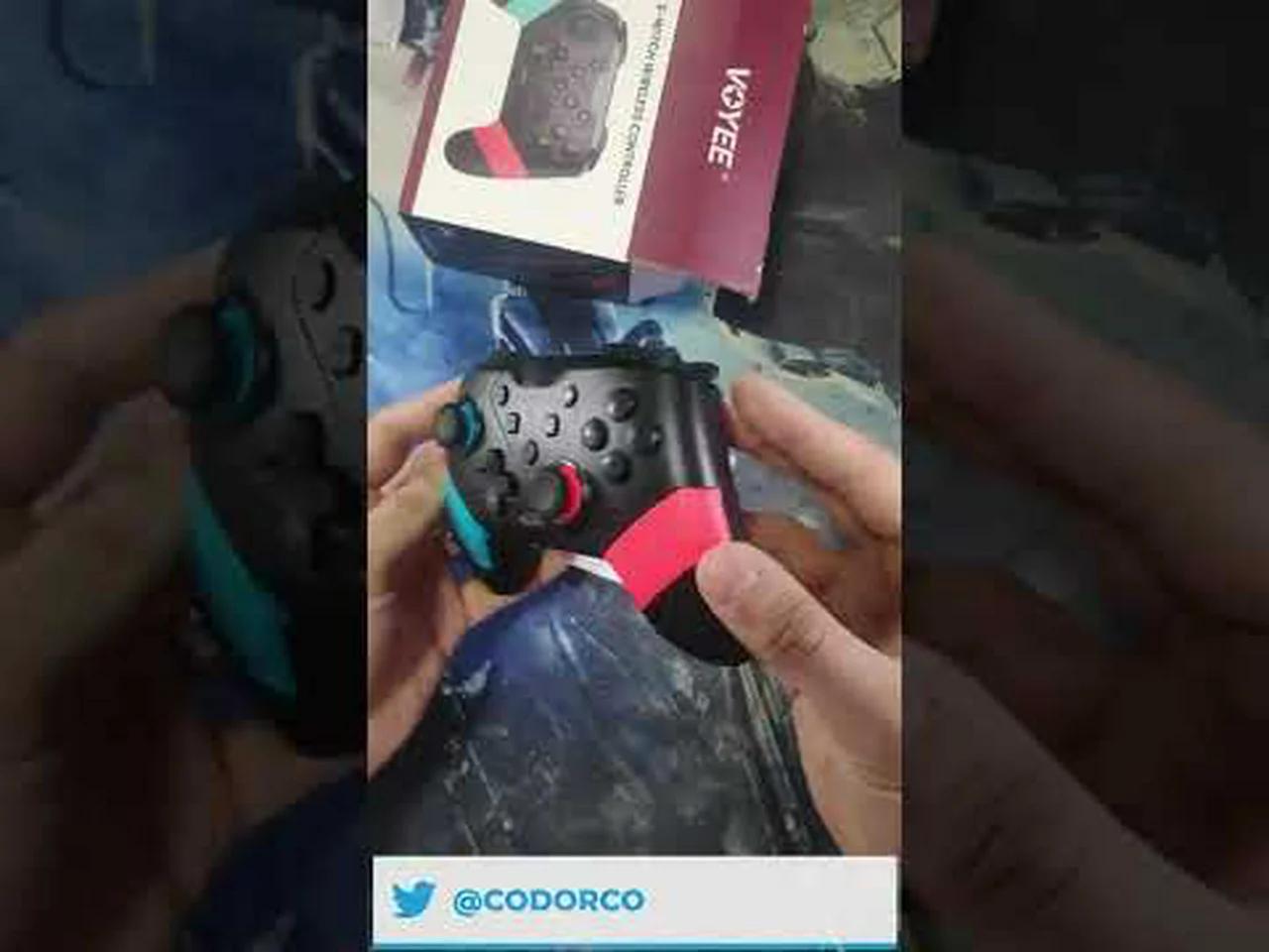 Unboxing do Voyee S03 - Controle Bluetooth para PC, Android e Nintendo ...