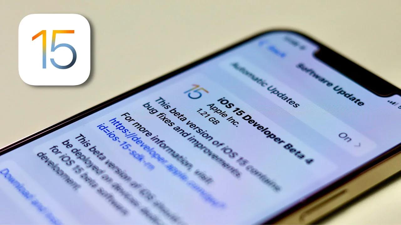 iOS 15 beta 4 Novedades (Que hay de Nuevo )