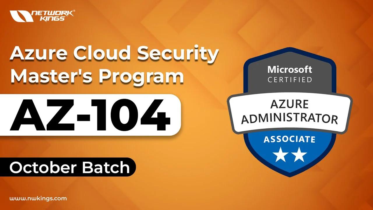 Microsoft Azure Administrator (AZ-104) | Learn From Cloud Engineer