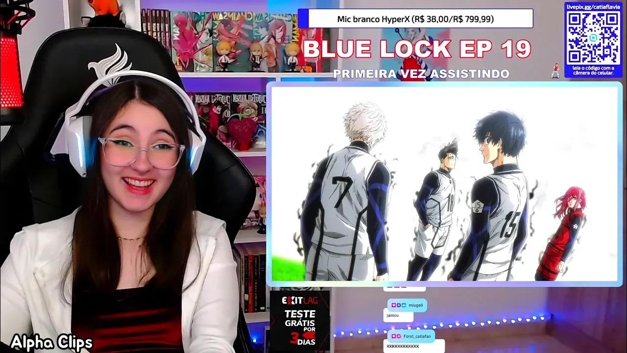 Catia Flavia - CHIGIRI O ESCOLHIDO | Blue Lock | Ep 19 ( React )